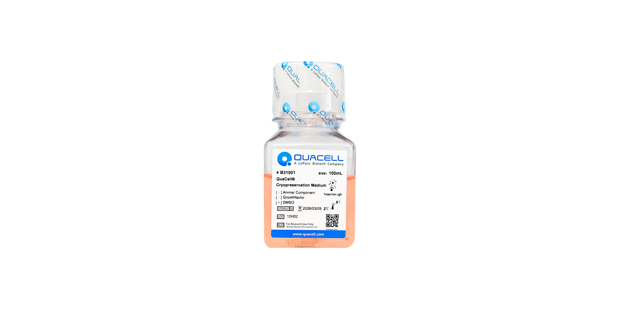 QuaCell® Cryopreservation Medium – LePure Biotech®